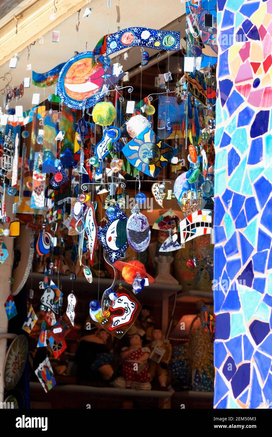 Hanging market shop vertical hi-res stock photography and images - Alamy