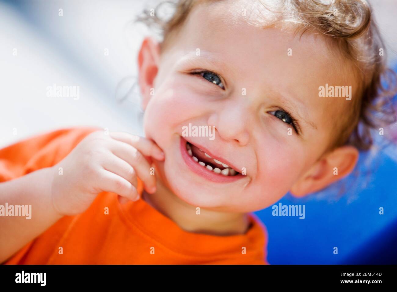 Latino boy smiling hi-res stock photography and images - Alamy