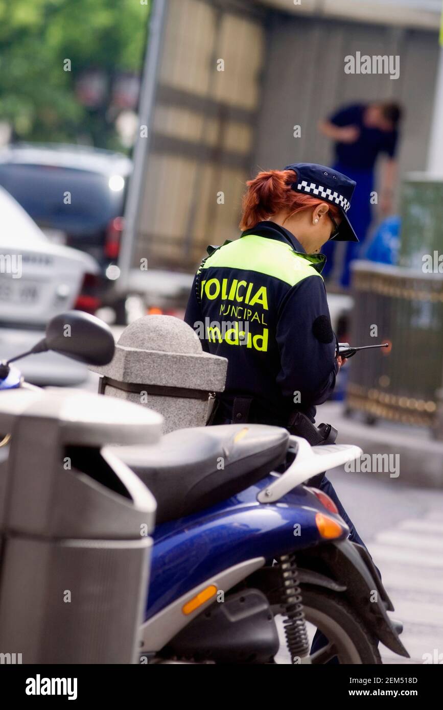 Communication police officer standing transportation hi-res stock ...