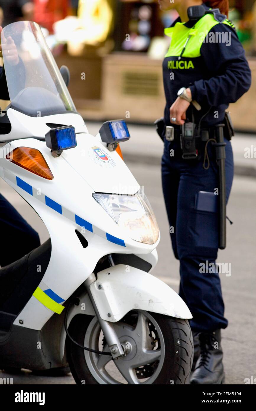 Side profile of a traffic cop hi-res stock photography and images - Alamy