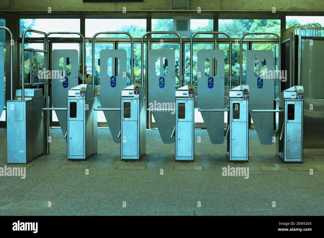 Turnstile side hi-res stock photography and images - Alamy