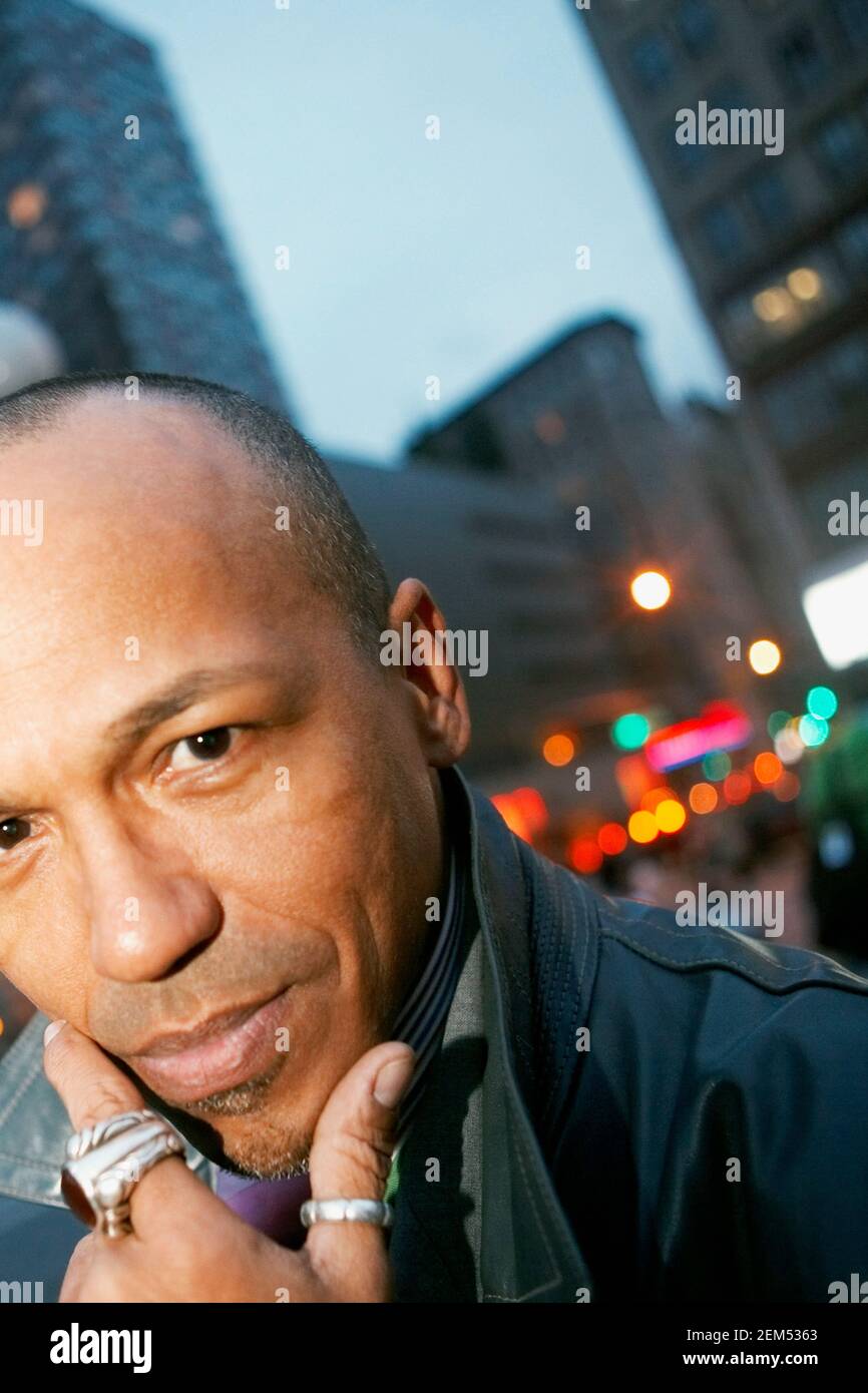 Portrait of a mid adult man Stock Photo - Alamy