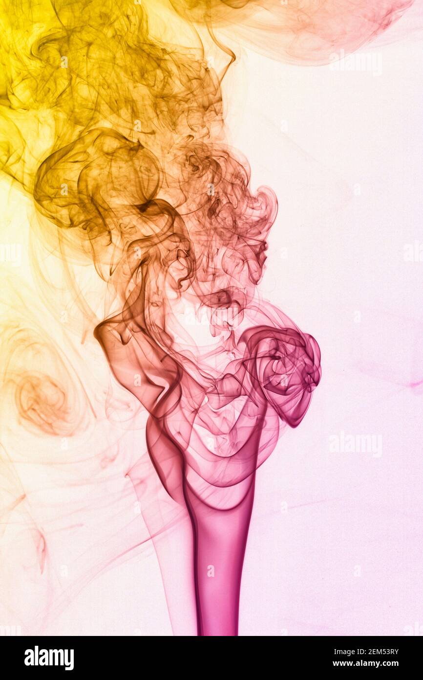 Abstract colourful smoke pattern background, random patterns Stock ...