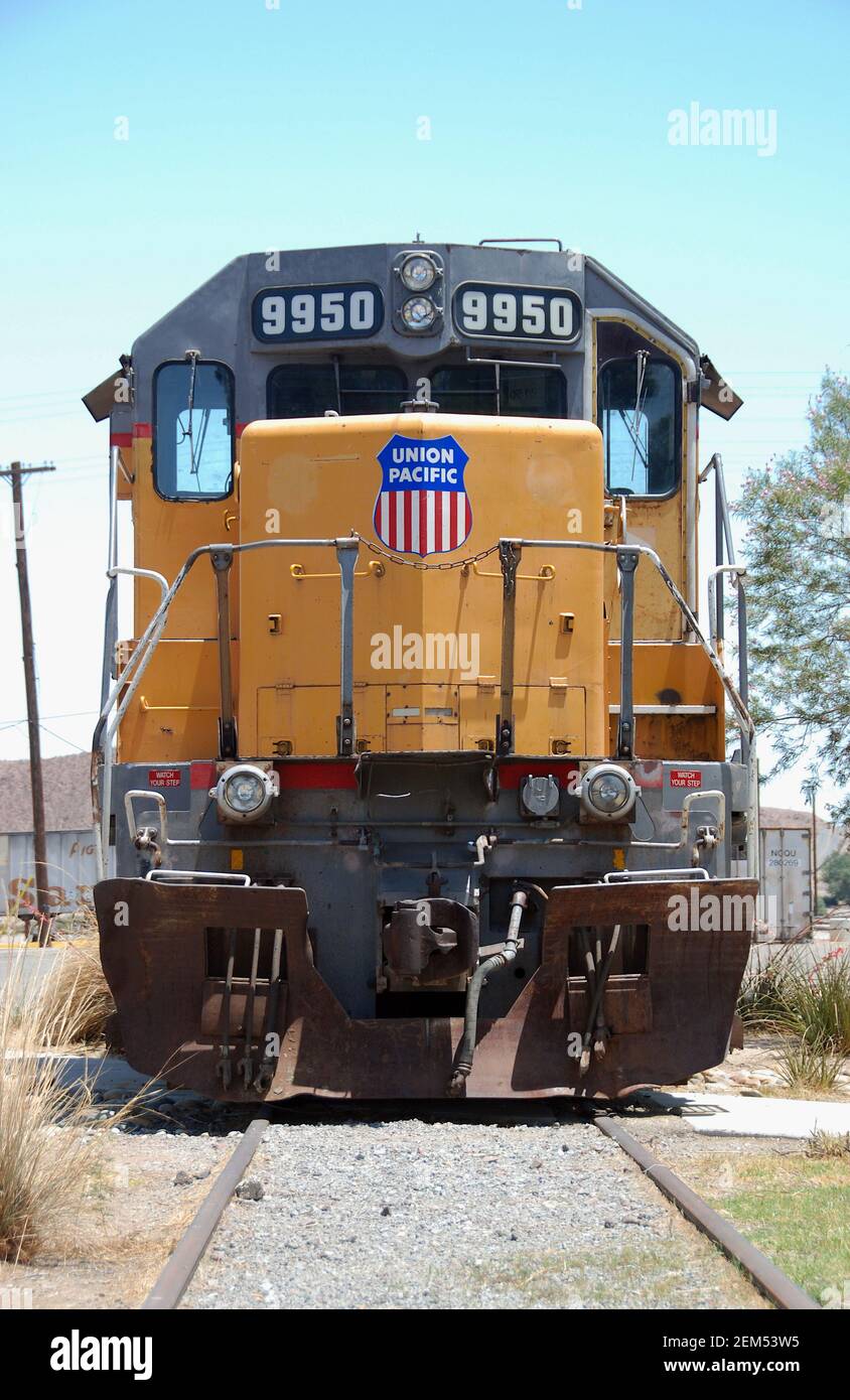 Union Pacific Railroad Locomotive Stock Photo - Alamy