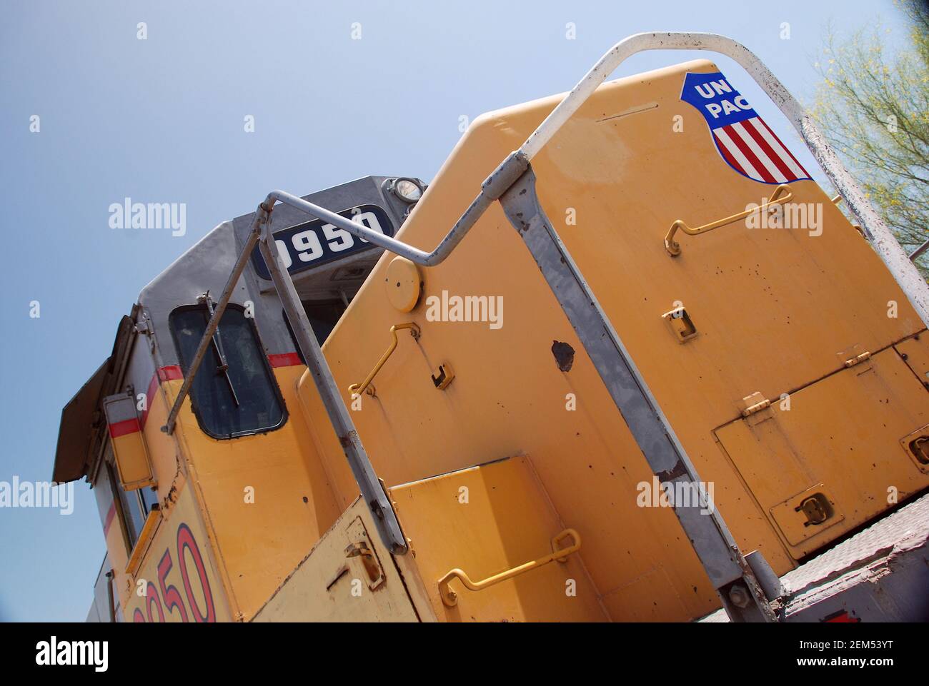 Union Pacific Railroad Locomotive Stock Photo - Alamy
