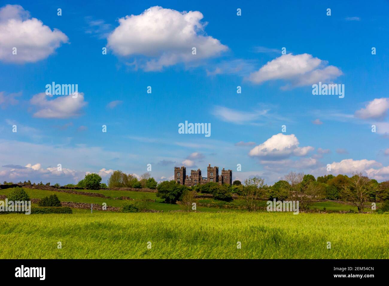 Riber Castle a 19th century grade 2 listed country house built by John ...