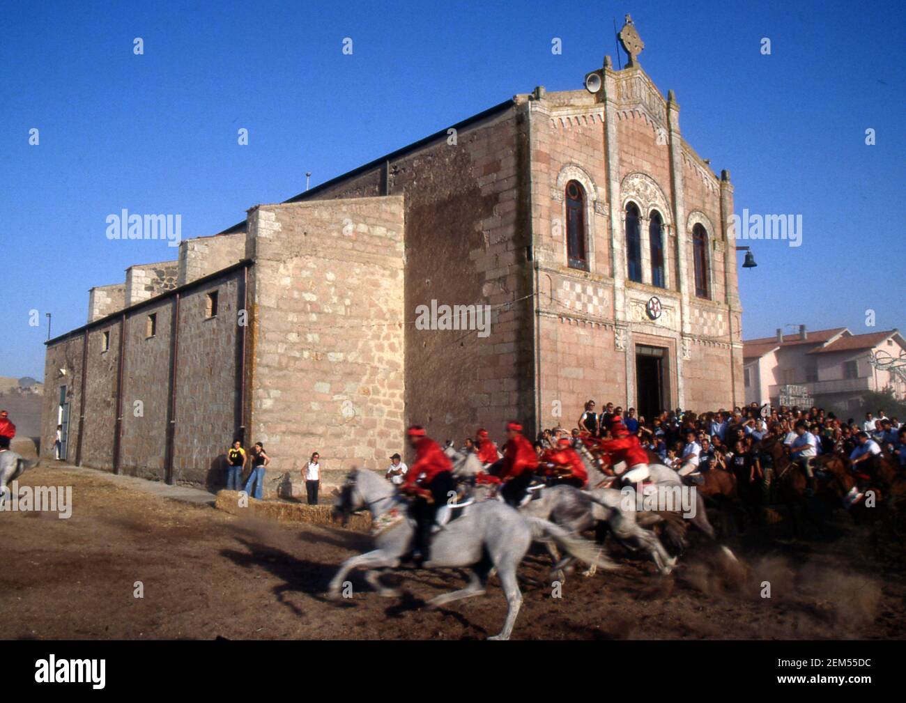Pozzomaggiore, Sardinia, Italy. The Ardia of San Costantino ...