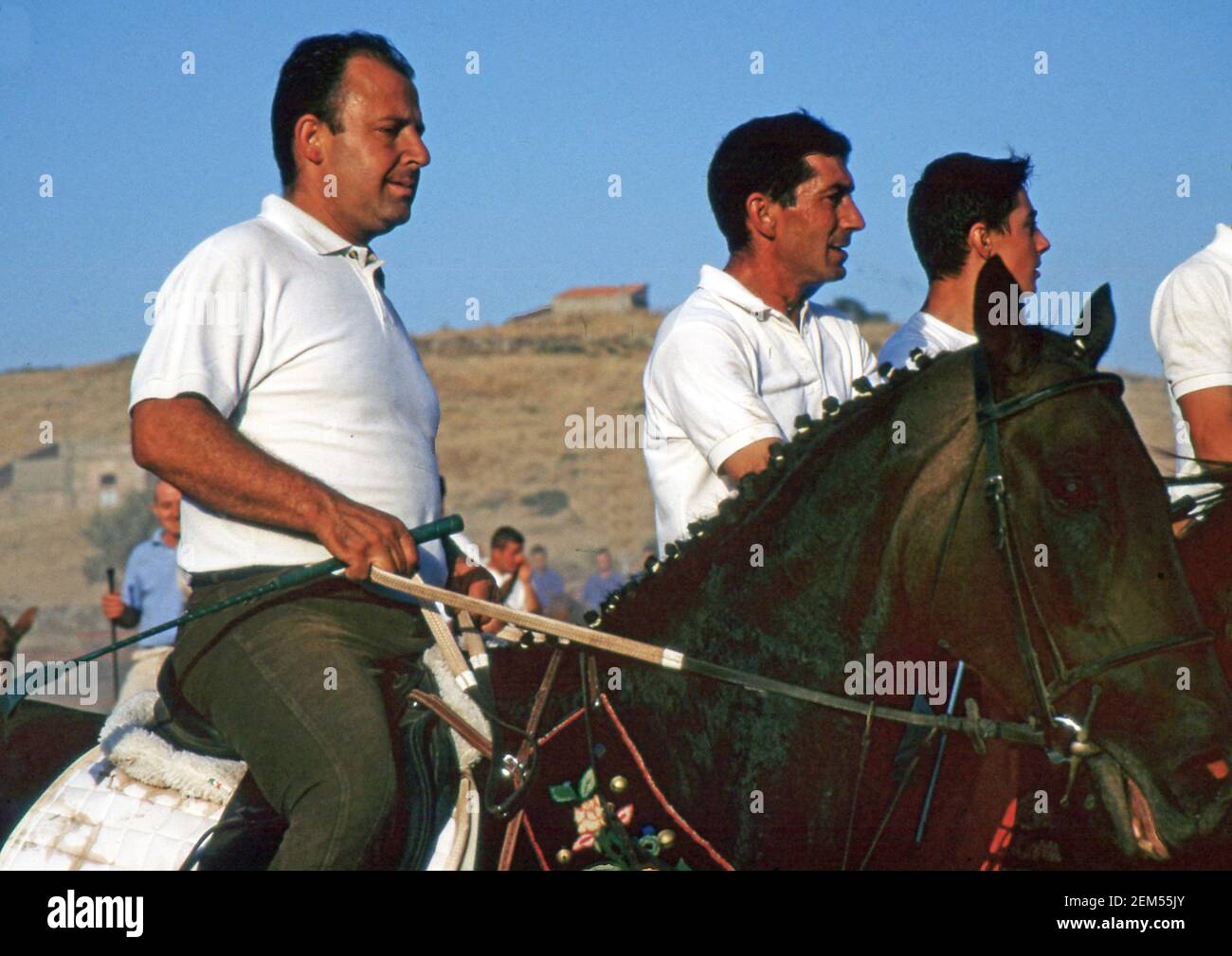 Pozzomaggiore, Sardinia, Italy. The Ardia of San Costantino ...