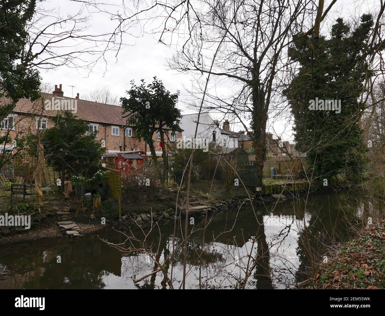 Baron river weir hi-res stock photography and images - Alamy