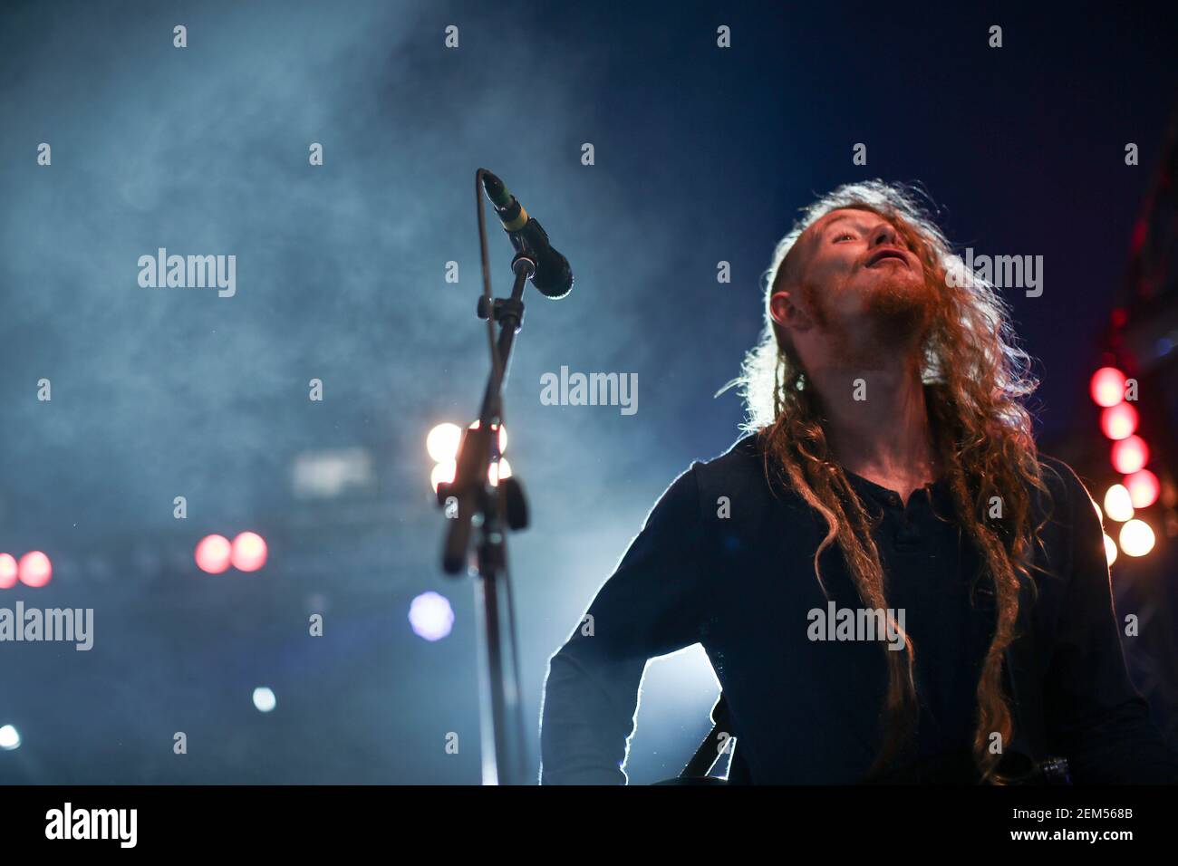 Saul Godman of Clean Cut Kid performing on the Festival Republic Stage ...
