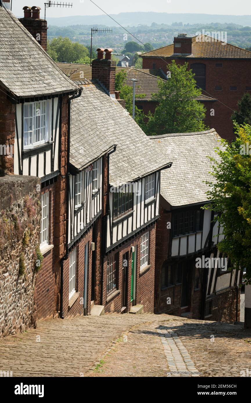 Stepcote hill exeter hi-res stock photography and images - Alamy