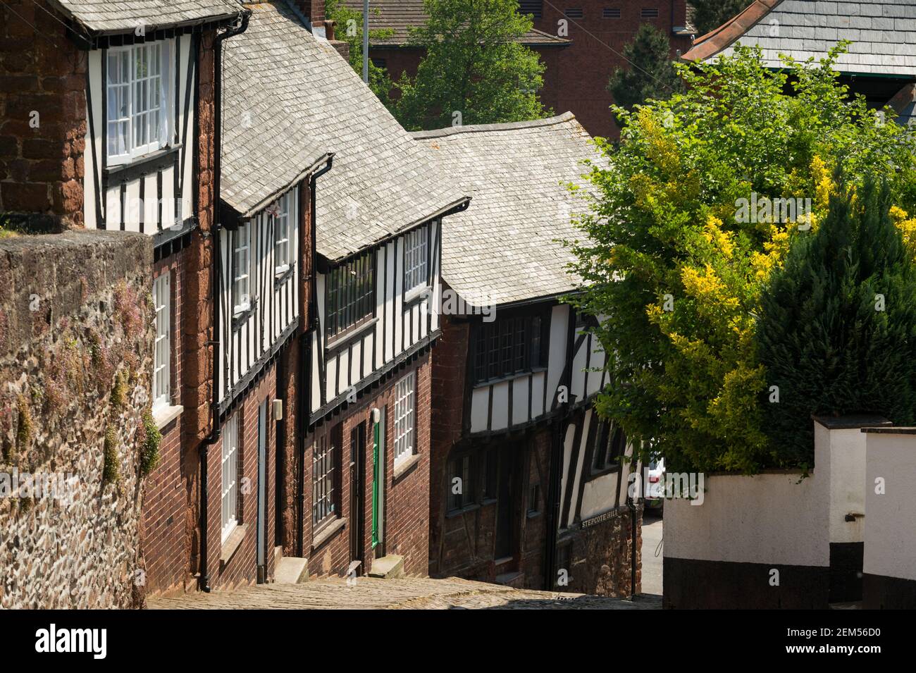 Stepcote hill exeter hi-res stock photography and images - Alamy