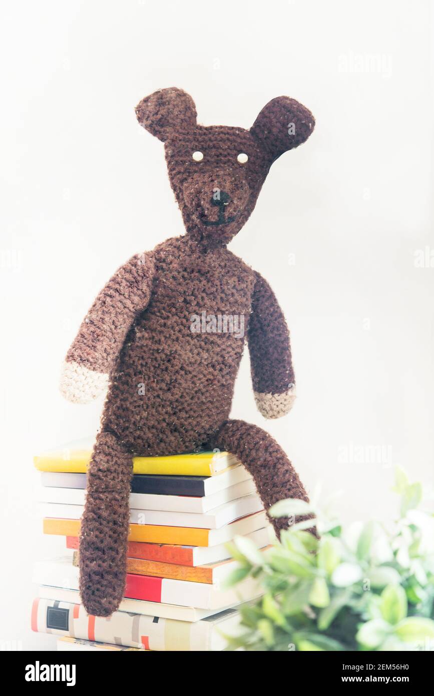 teddy bear in home Stock Photo - Alamy