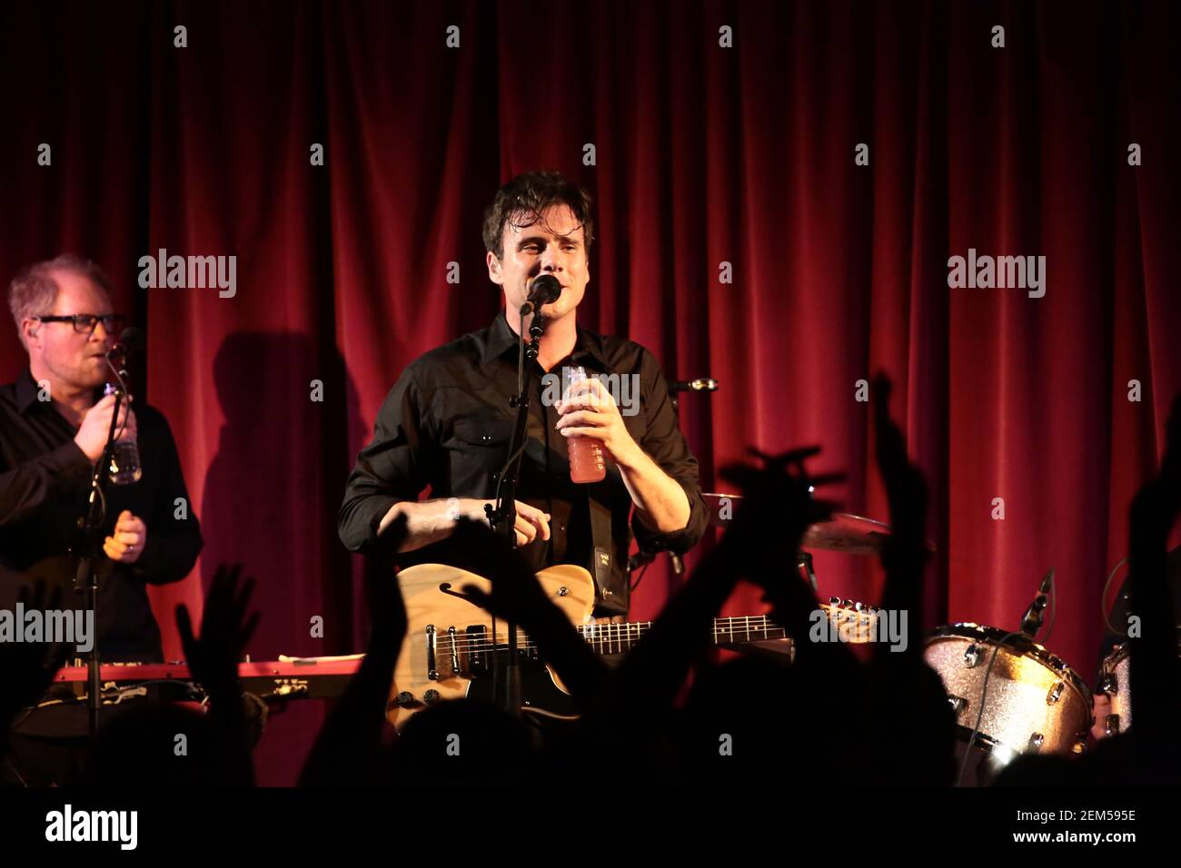 Jim Adkins of Jimmy Eat World on the opening date of a world tour on ...