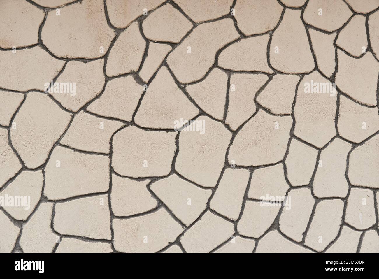Mosaic stone background. Old wall stone texture Stock Photo - Alamy