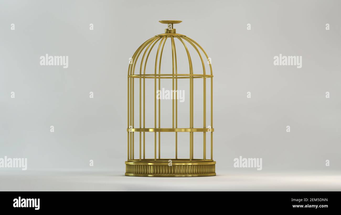 Golden cage concept hi-res stock photography and images - Alamy