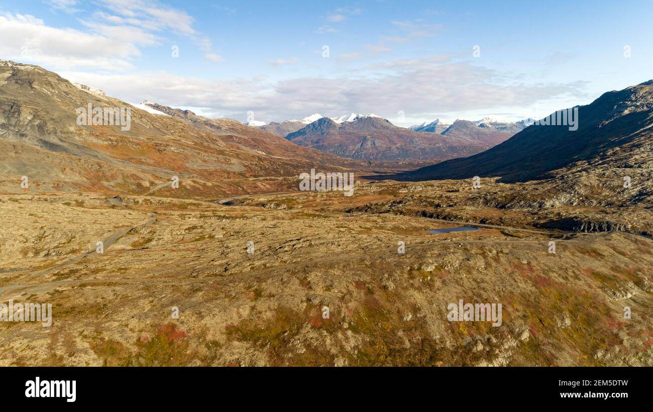 Aerial thompson pass hi-res stock photography and images - Alamy