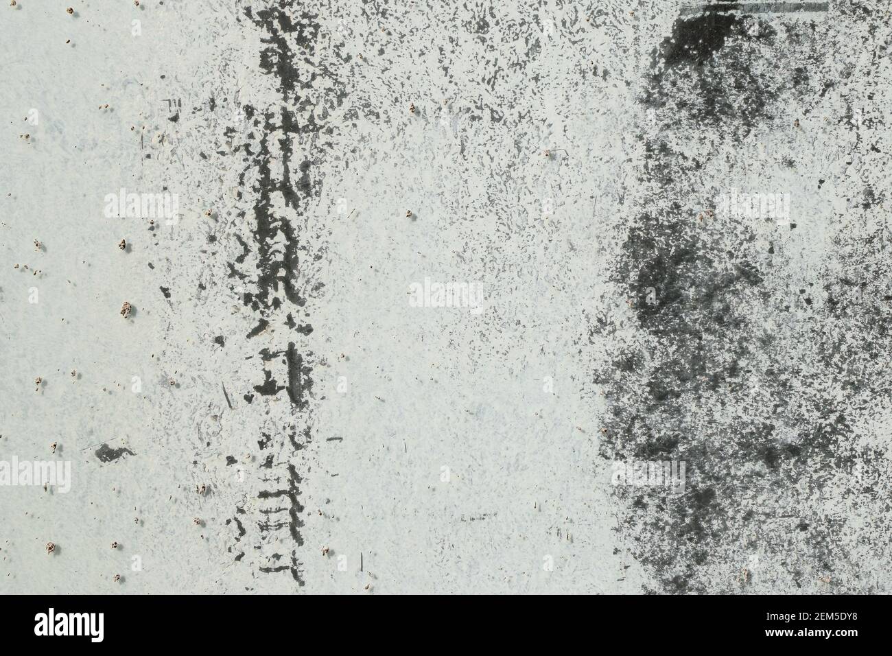 Faded white paint on glass surface. Background texture with copy space ...