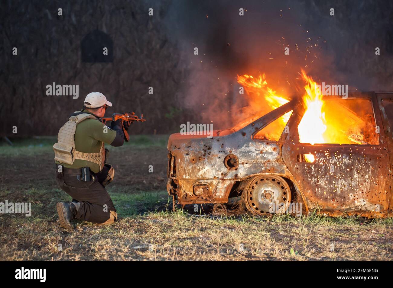 Special soldier explosion hi-res stock photography and images - Alamy