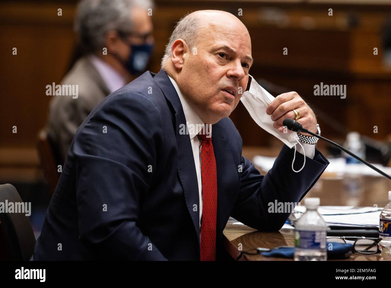 USA. 24th Feb, 2021. United States Postmaster General Louis Dejoy ...
