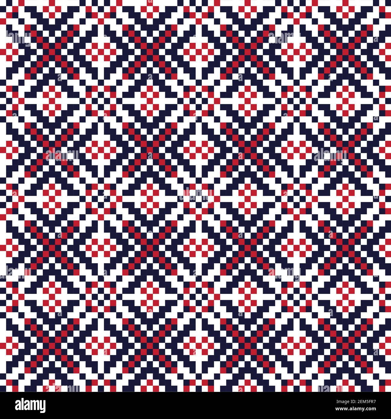 Christmas fair isle pattern background for fashion textiles, knitwear ...