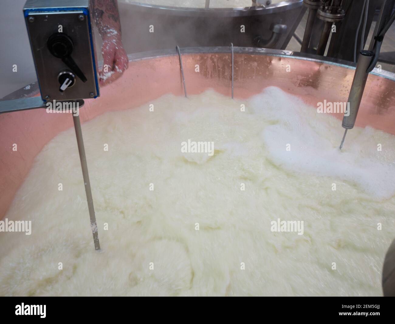 Cheese processing facility hi-res stock photography and images - Alamy
