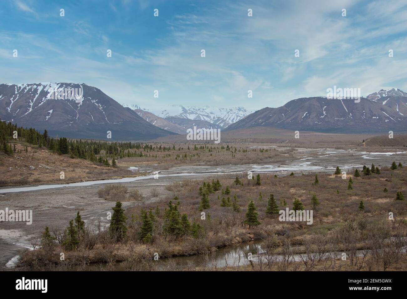 Denali park landscape stills hi-res stock photography and images - Alamy