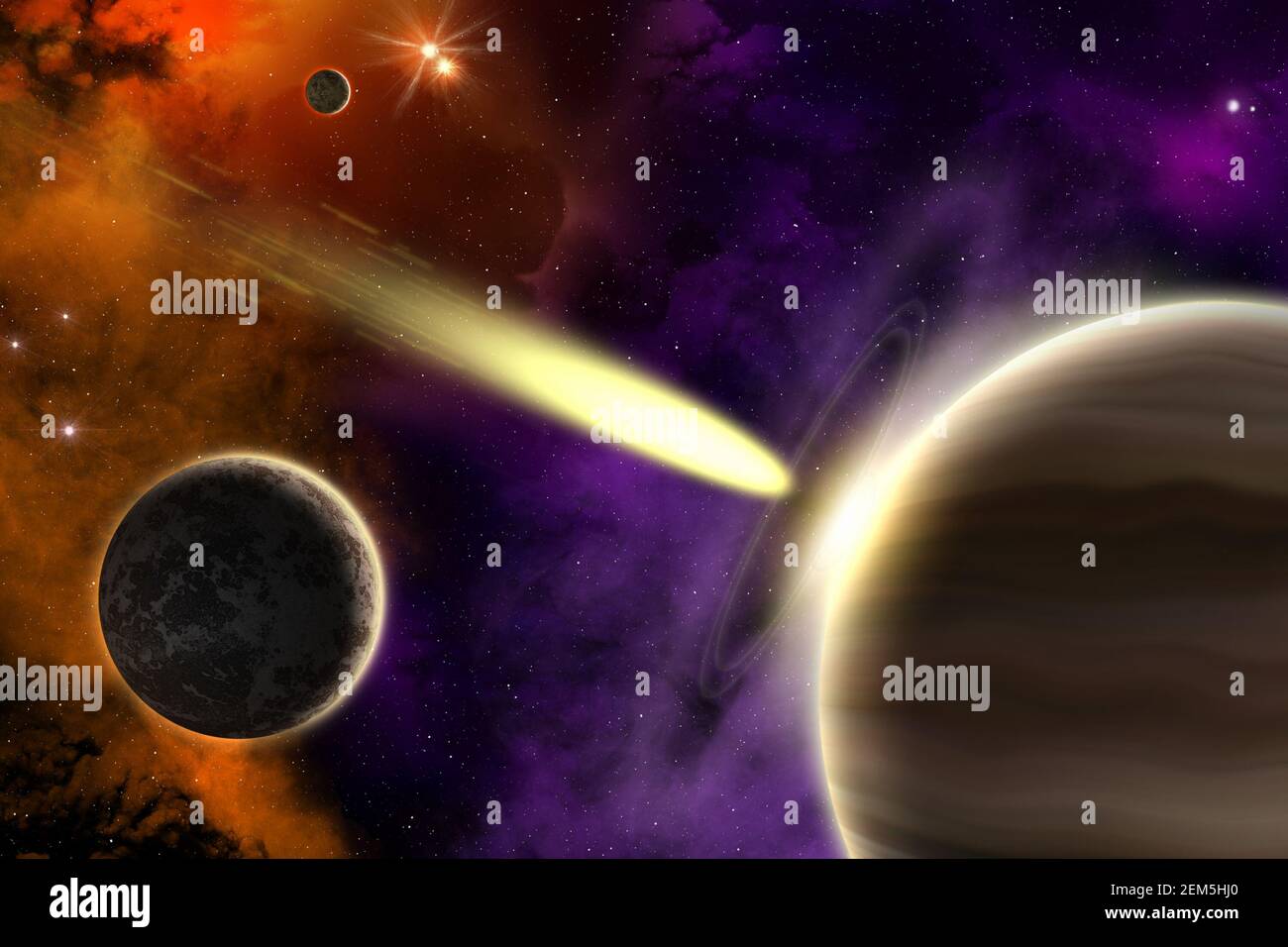 Deep impact comet strike hi-res stock photography and images - Alamy