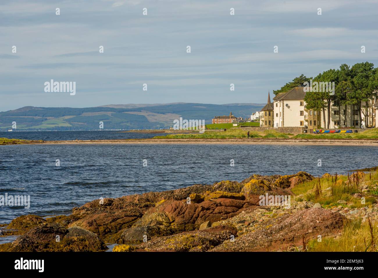Largs promenade esplanade hi-res stock photography and images - Alamy