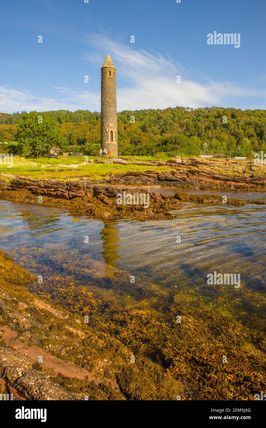 The Pencil at Largs. errected to commemorate the battle against the ...