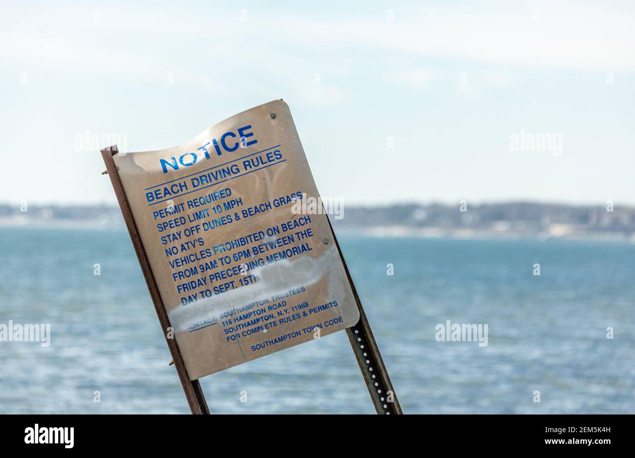 Beach rules and regulations sign hi-res stock photography and images ...