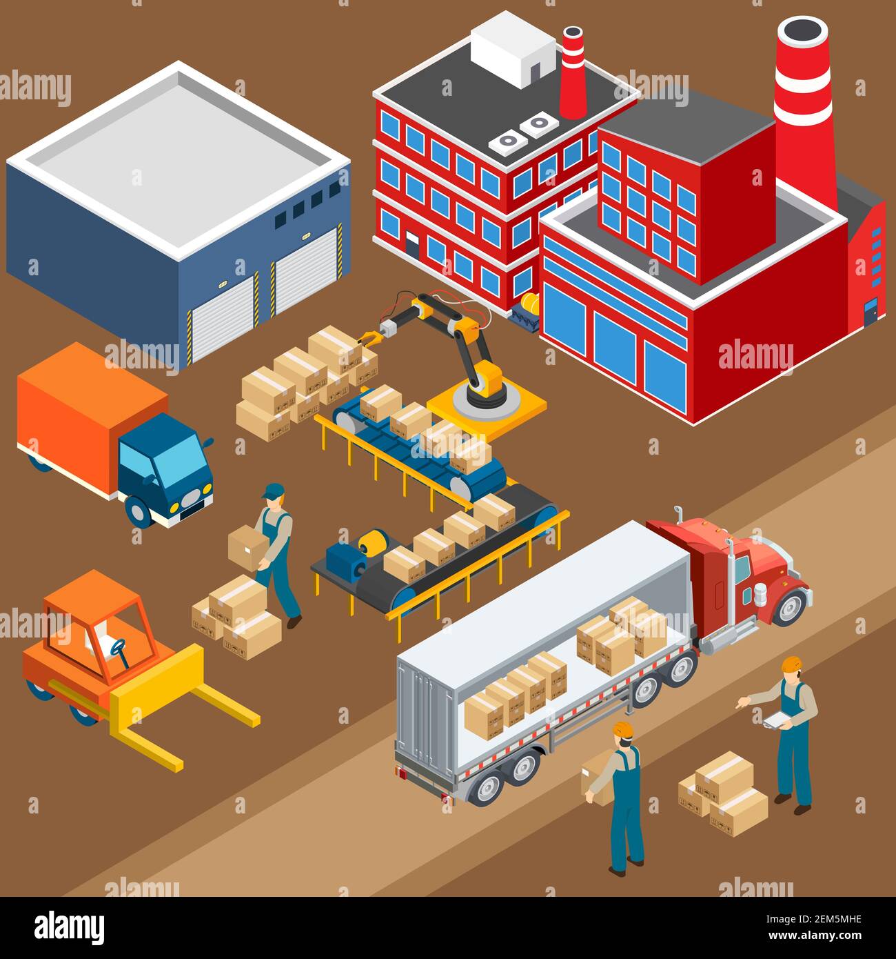 Warehouse tech Stock Vector Images - Alamy