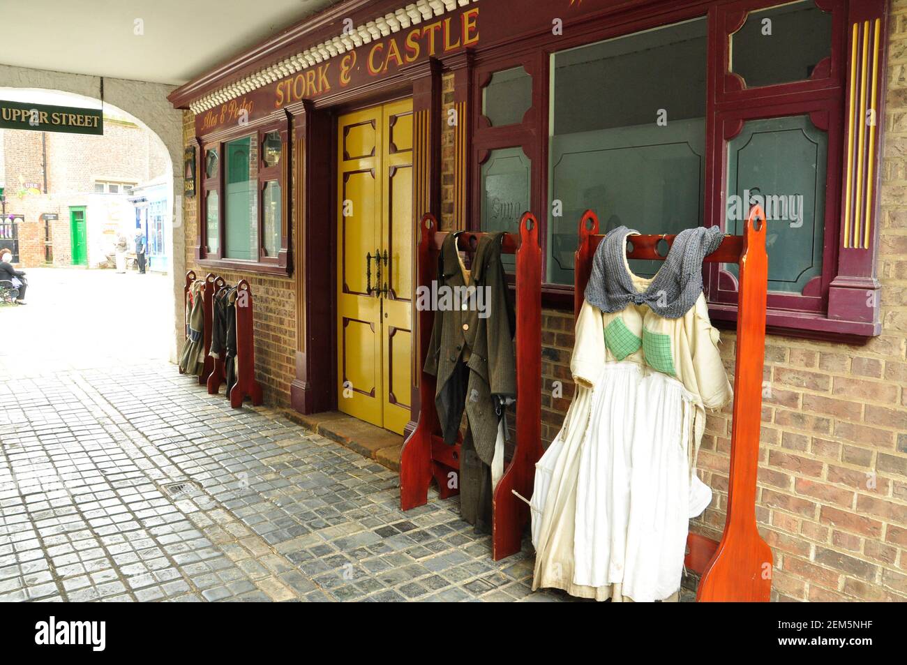 The Stork and Castle public house and Ale house in the reconstructed ...