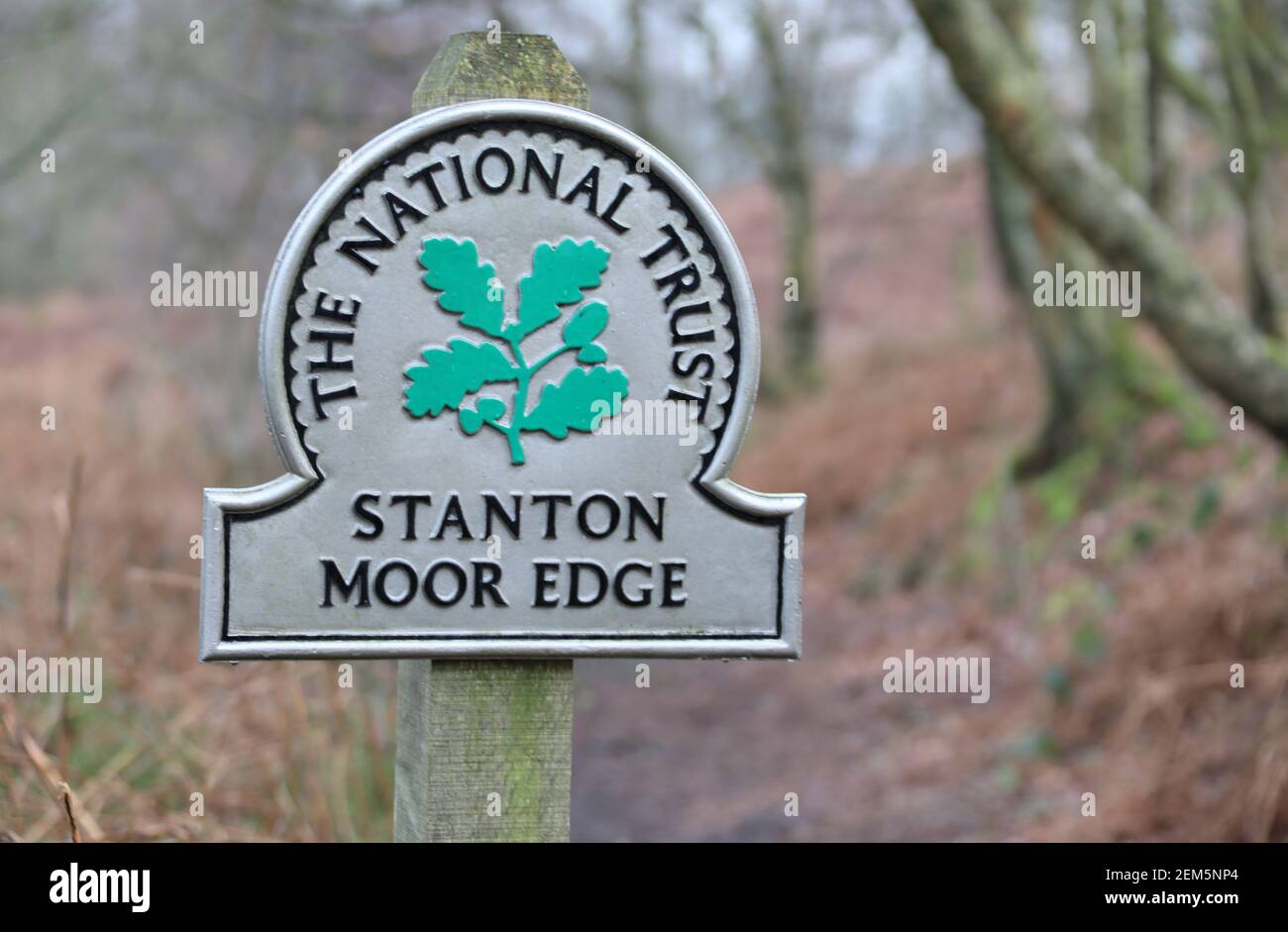 National trust sign landscape hi-res stock photography and images - Alamy