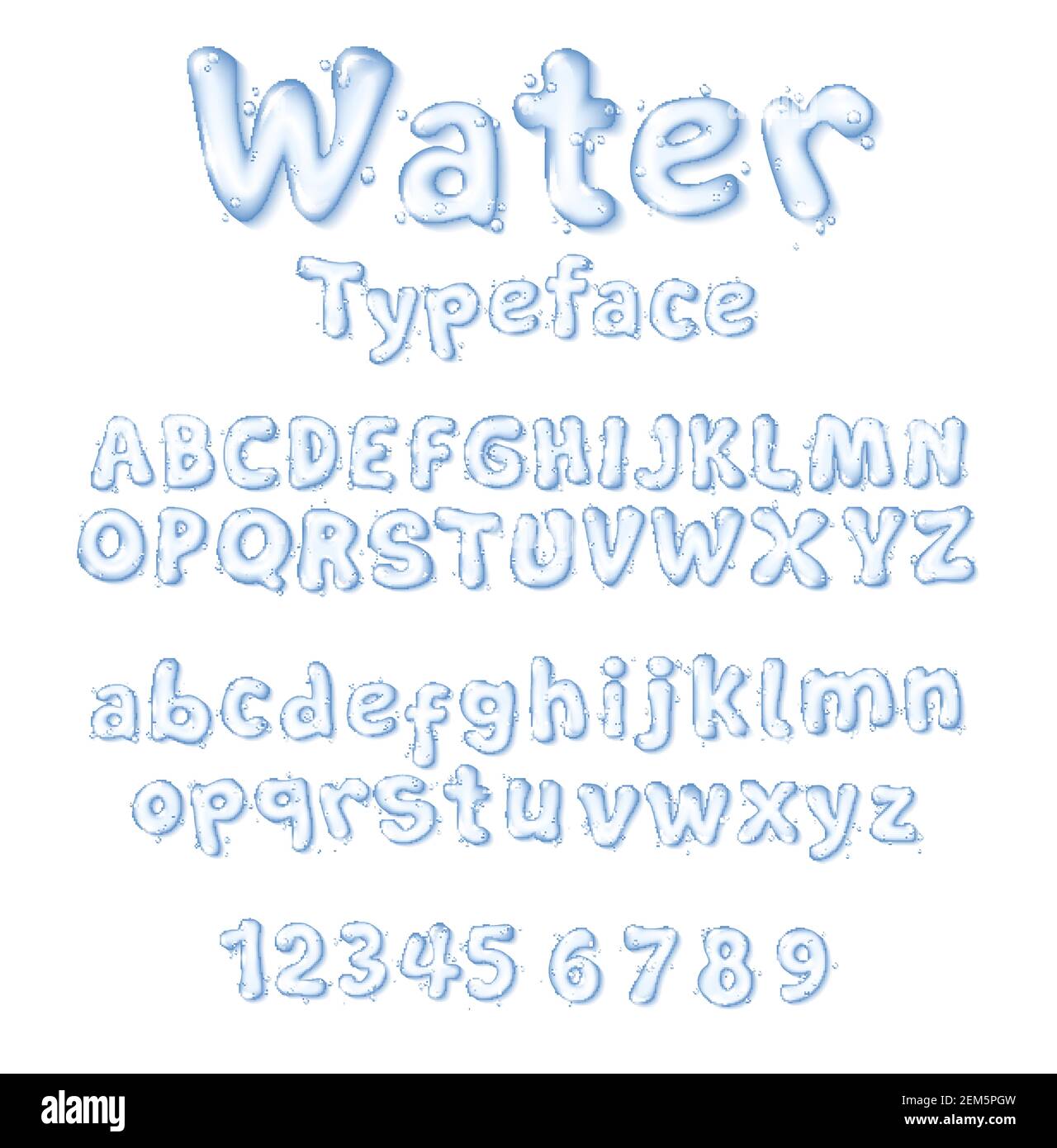 Liquid Alphabet