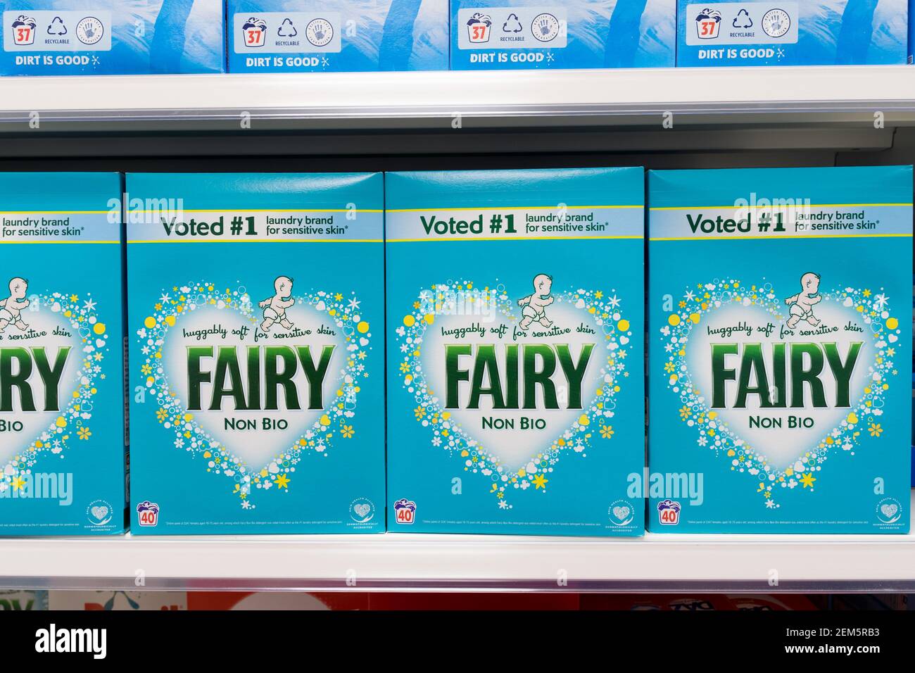 Fairy non nio washing powder hi-res stock photography and images - Alamy