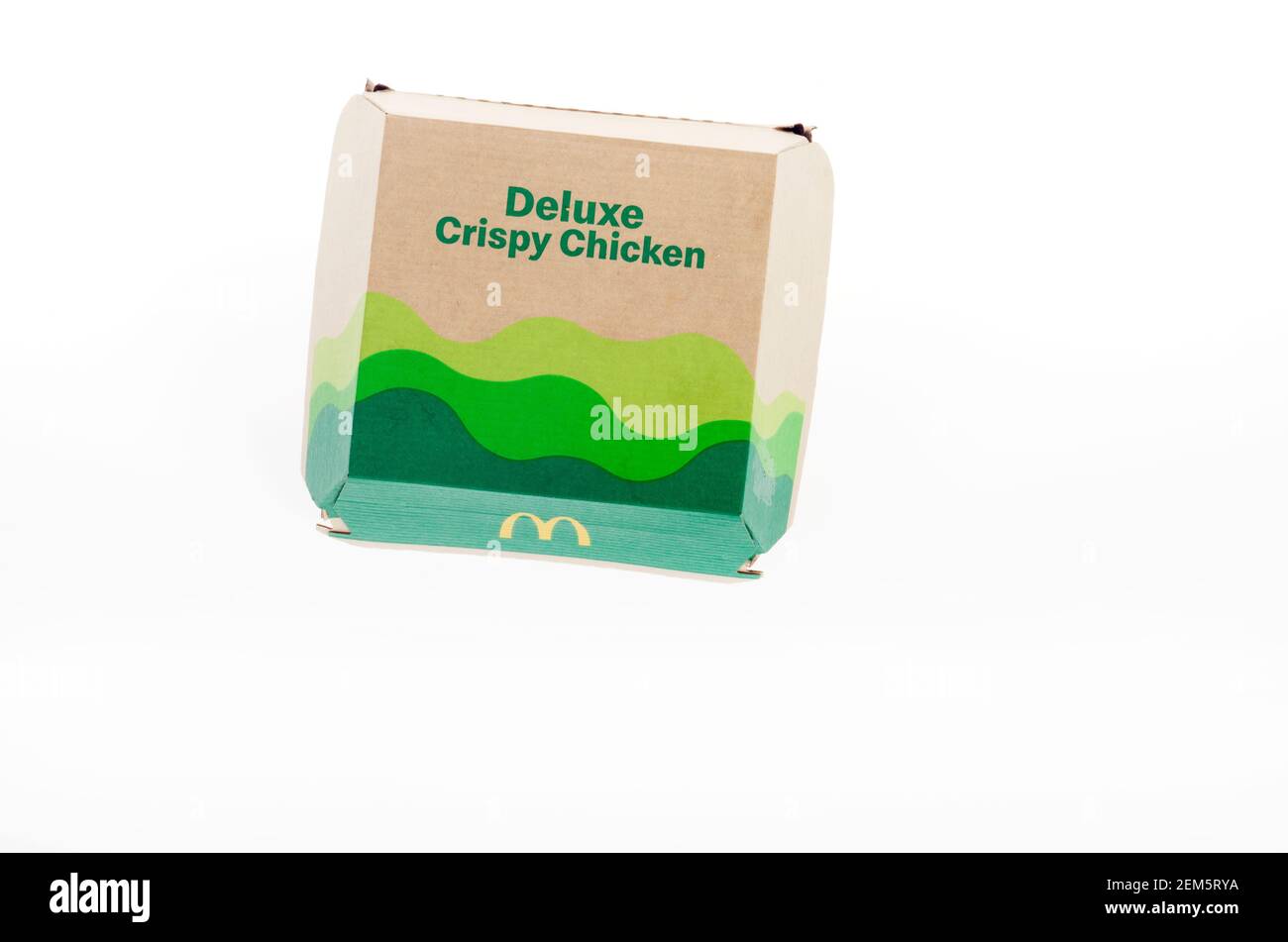 Mcdonalds deluxe crispy chicken sandwich Cut Out Stock Images ...