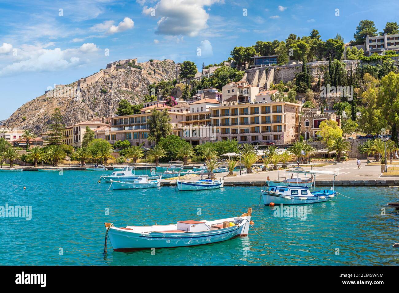 Nafplio city beach hi-res stock photography and images - Alamy