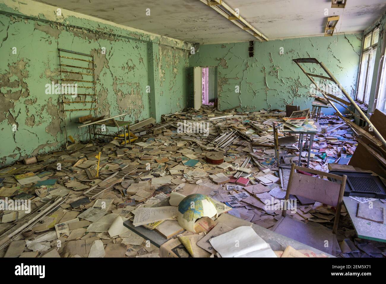 Chernobyl classroom hi-res stock photography and images - Alamy