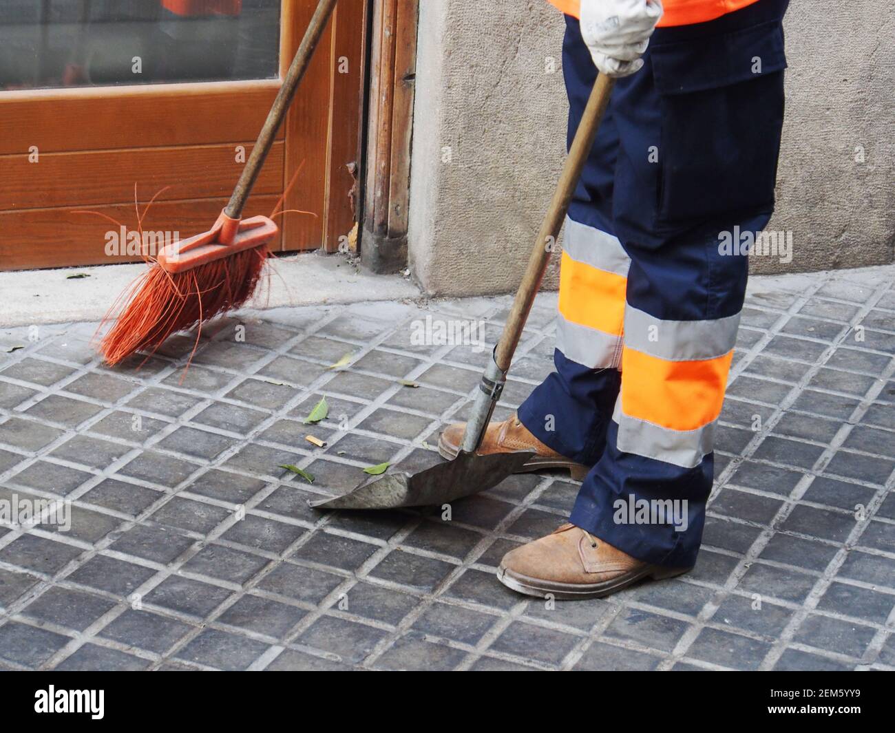 Cleaning streets job hi-res stock photography and images - Alamy