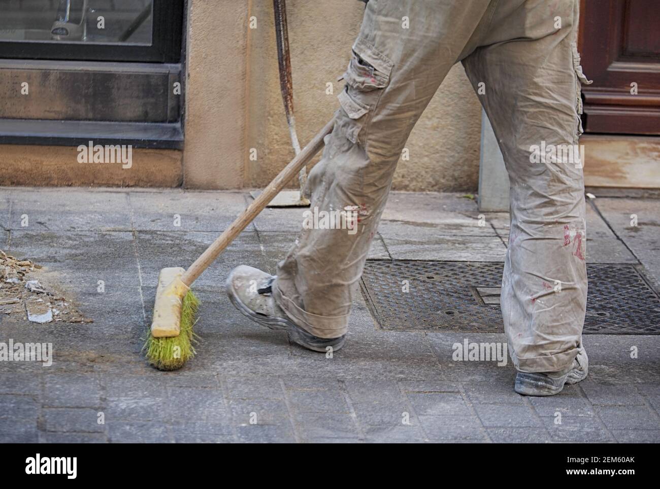 Cleaning streets job hi-res stock photography and images - Alamy