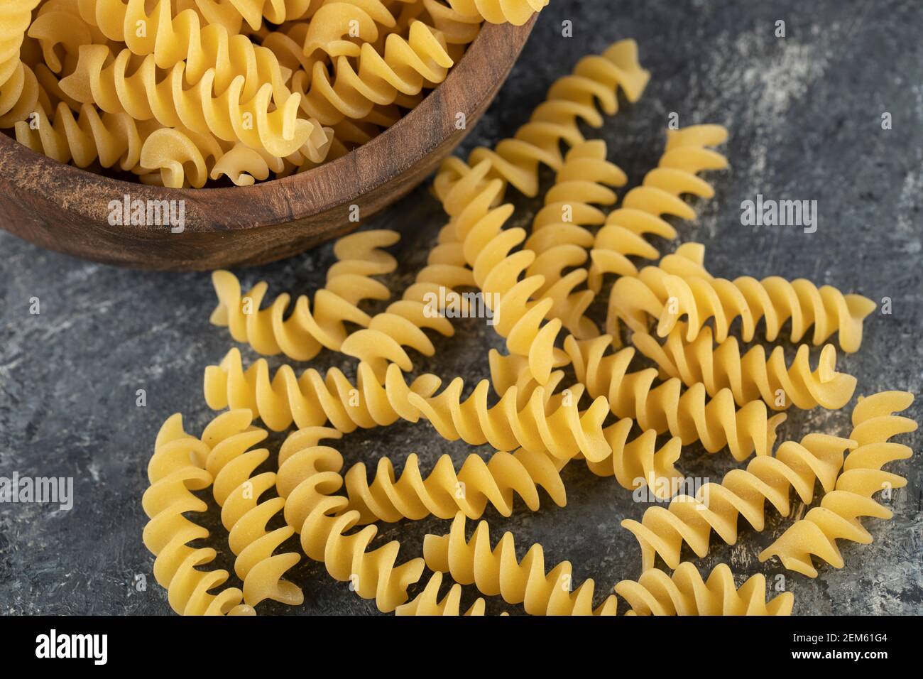 Dry fusilli hi-res stock photography and images - Alamy