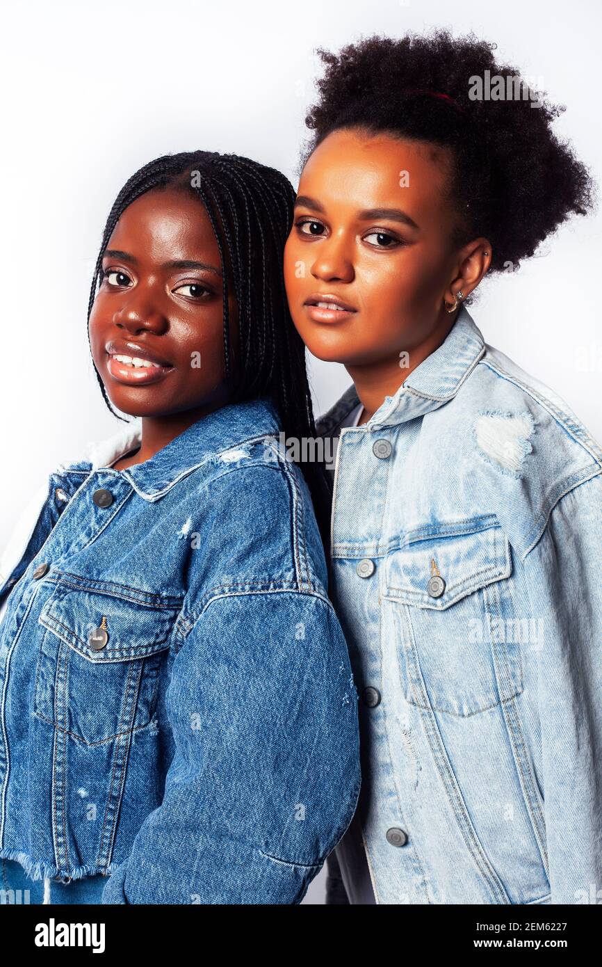 diverse multi nation girls, teenage friends cheerful having fun, happy ...