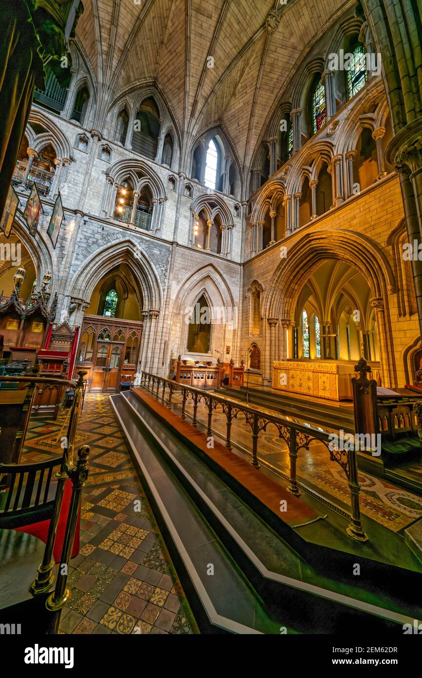 Dublin, Ireland. 6th May, 2016. Saint Patrick's Cathedral in Dublin ...