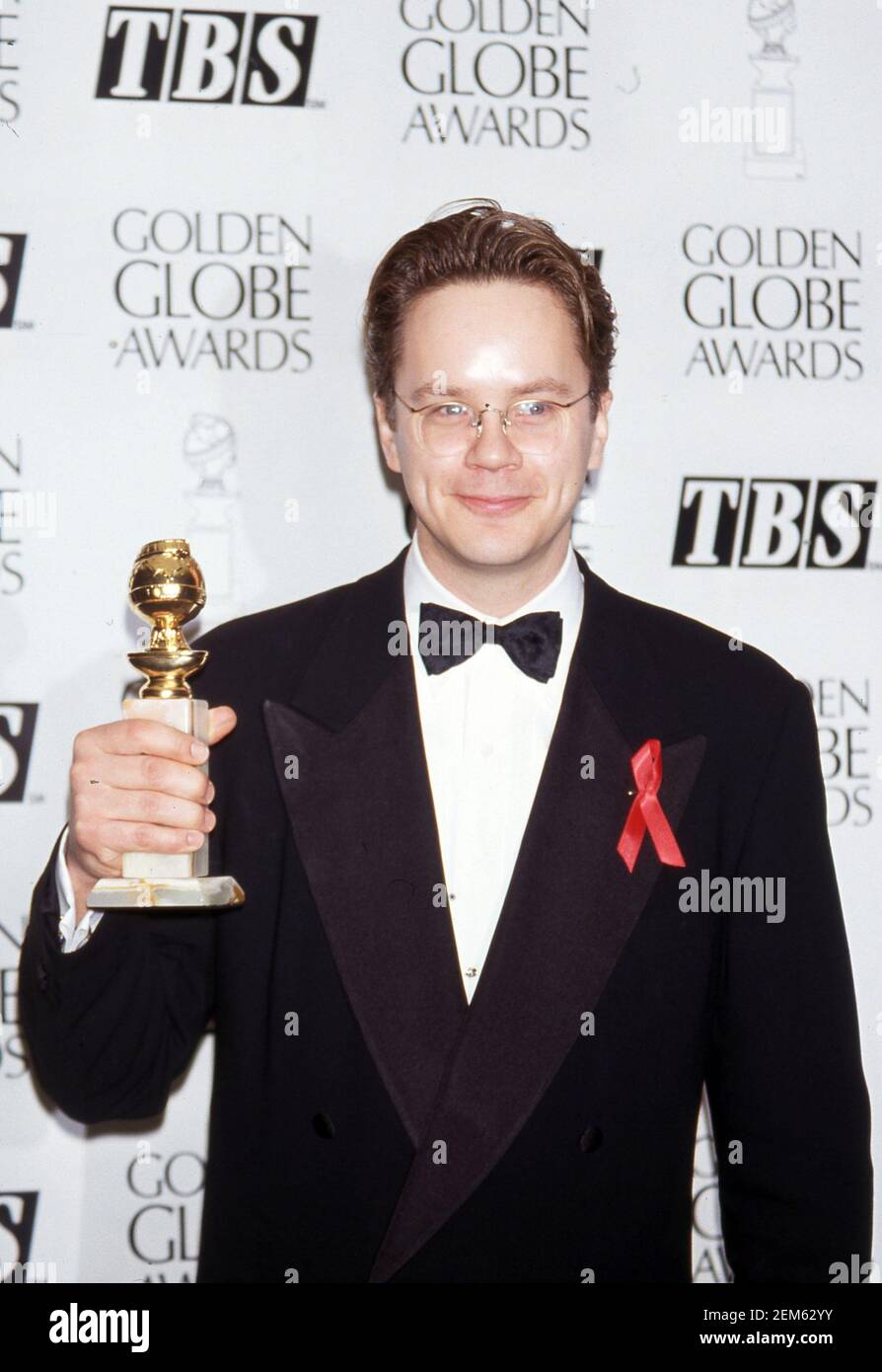 Tim Robbins at the The 50th Annual Golden Globe Awards January 23, 1993 ...