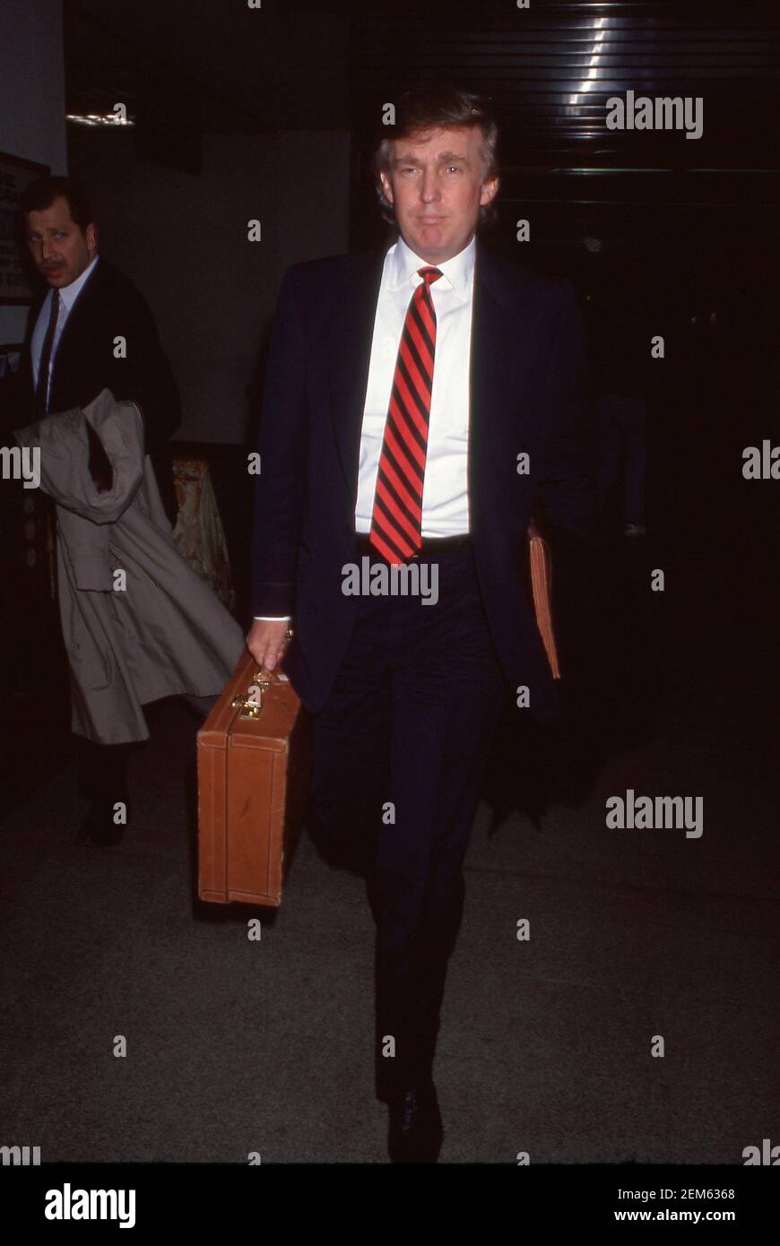 Donald Trump at LAX Feb 1994 Credit: Ralph Dominguez/MediaPunch Stock ...