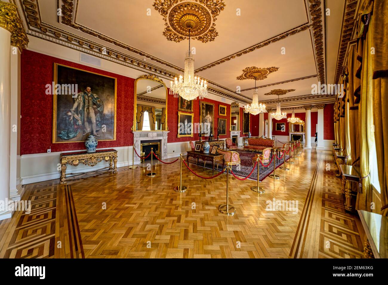 Dublin castle interior hi-res stock photography and images - Alamy