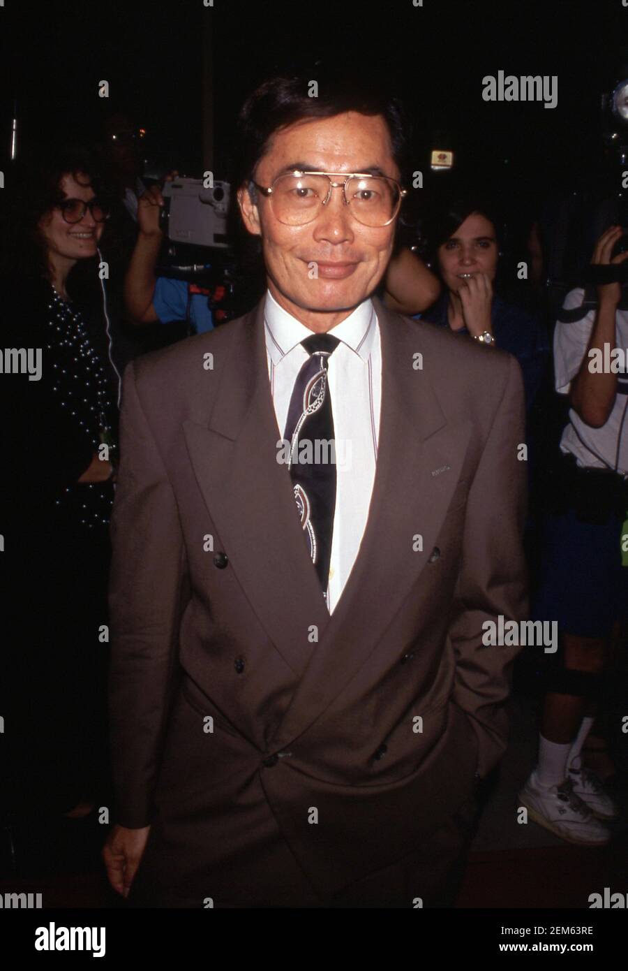 George Takei at the Premiere of "Star Trek VI" December 03, 1991 Credit ...