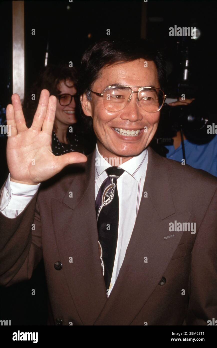 George Takei at the Premiere of "Star Trek VI" December 03, 1991 Credit ...