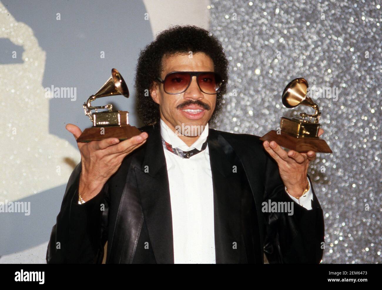 Lionel Richie at the Grammy Awards - February 26, 1985 in Los Angeles ...